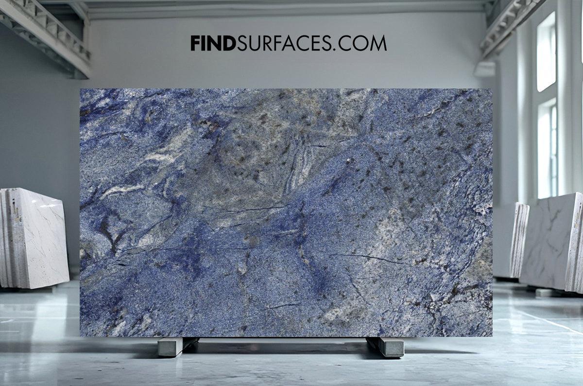 Azul Bahia Quartzite Collection - Slabs, Tiles, Worktops, Cut to Size ...