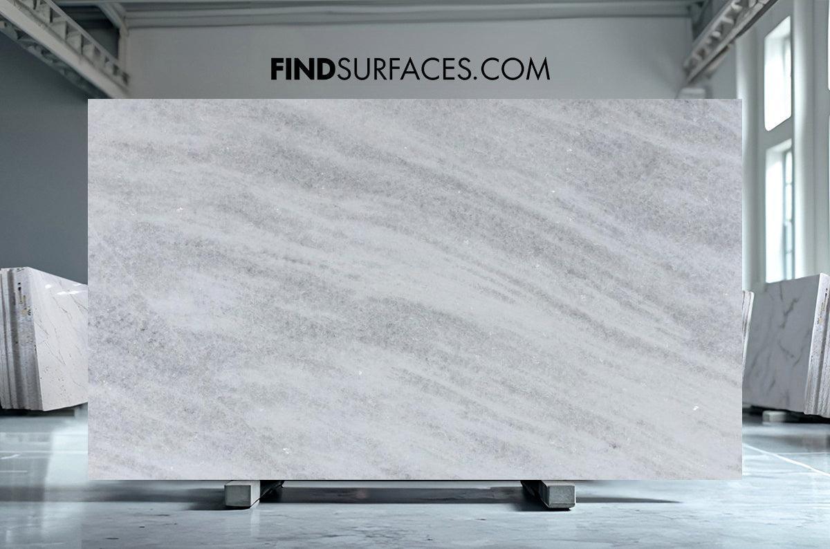 Calcite White Marble Collection - Slabs, Tiles, Worktops, Cut to Size ...