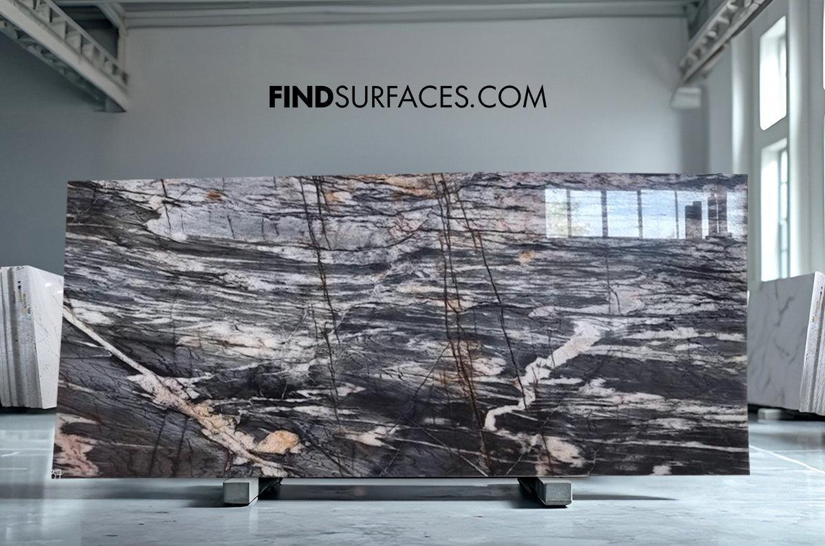 Midnight Quartzite - Slabs, Tiles, Worktops, Cut to Size – Find ...