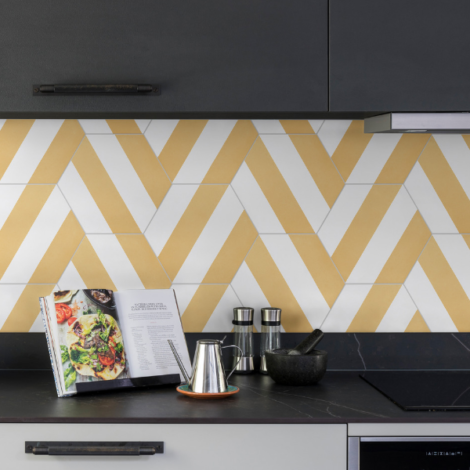 Amalfi Yellow Porcelain Tiles – Find Surfaces Ltd.