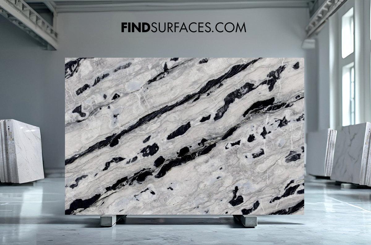 Artic Sky Quartzite Slabs - FS3885973 - 2900 x 1850 x 20 mm – Find ...