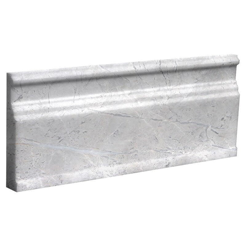 Avalanche Marble Base Skirting - Polished – Find Surfaces Ltd
