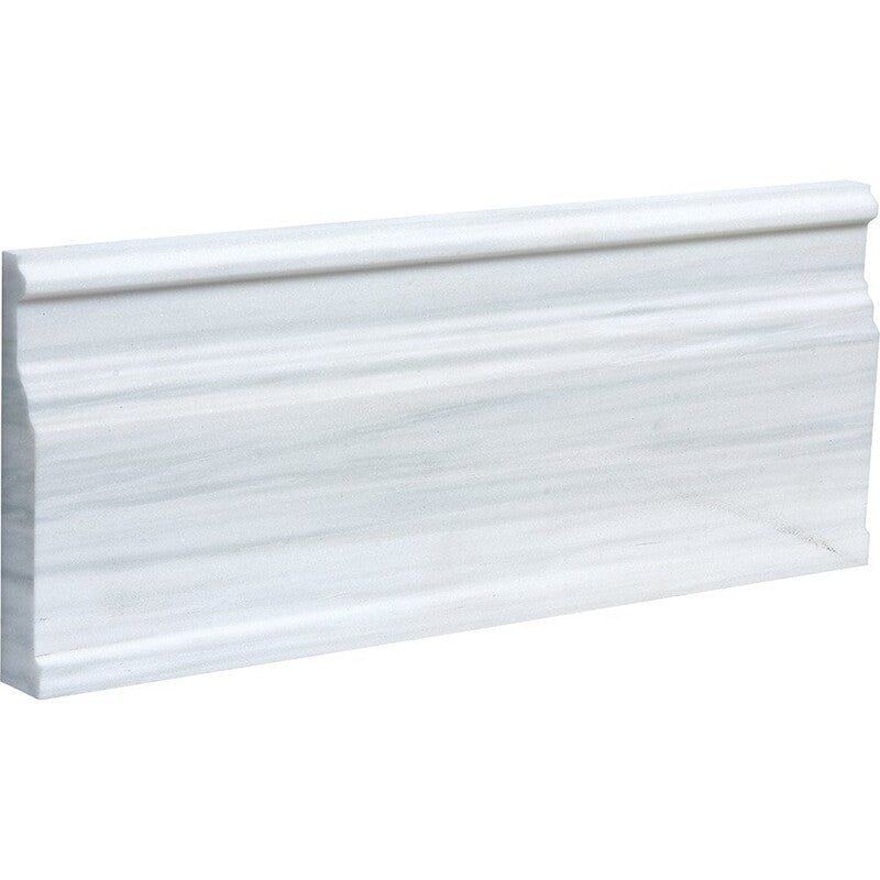 Bianco Dolomiti Marble Base Skirting - Honed – Find Surfaces Ltd.
