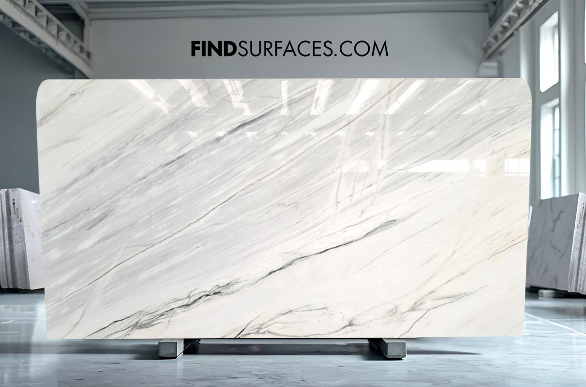 Bianco Lasa Covelano Marble Slabs - FS39607265 - 2980 x 1620 x 20 mm ...