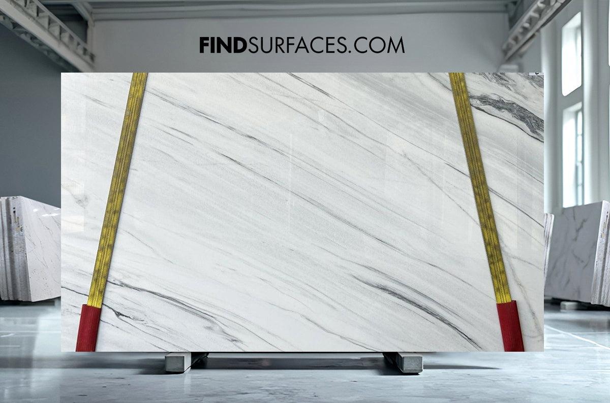 Bianco Lasa Covelano Marble Slabs - FS44722428 - 3000 x 1480 x 20 mm ...