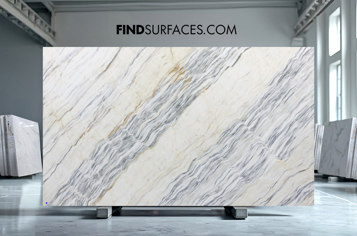Calacatta Arni Marble Slabs - FS1125284 - 3100 x 1750 x 20 mm – Find ...