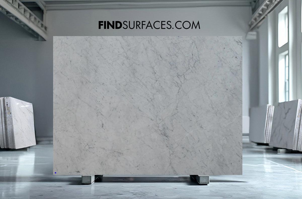 Carrara Marble - Slabs, Tiles, Worktops, Cut to Size – Find Surfaces Ltd