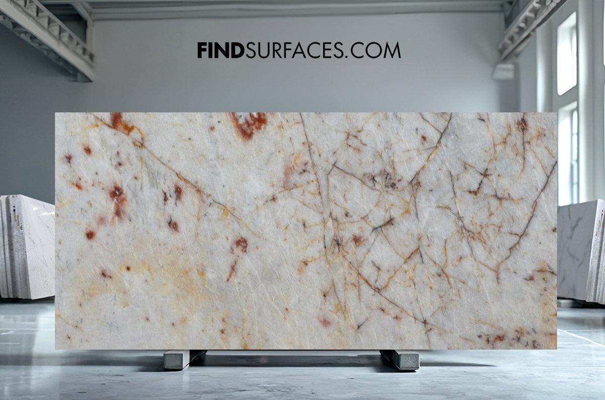 Crystal Flowers Quartzite - Slabs, Tiles, Worktops, Cut to Size – Find ...
