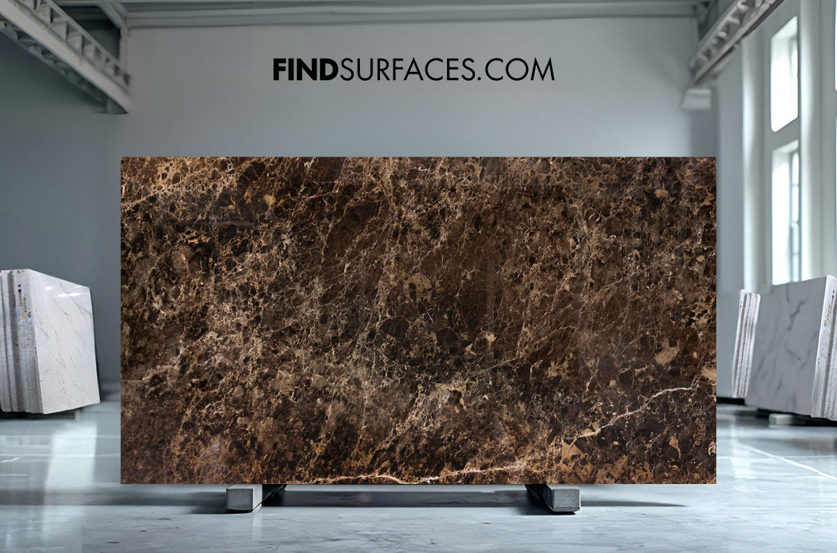 Dark Emperador Marble Slabs - FS39423574-2 - 2750 x 1700 x 30 mm – Find ...