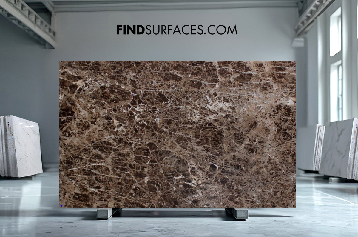 Dark Emperador Marble Slabs - FS52957044-2 - 2700 x 1300 x 30 mm – Find ...