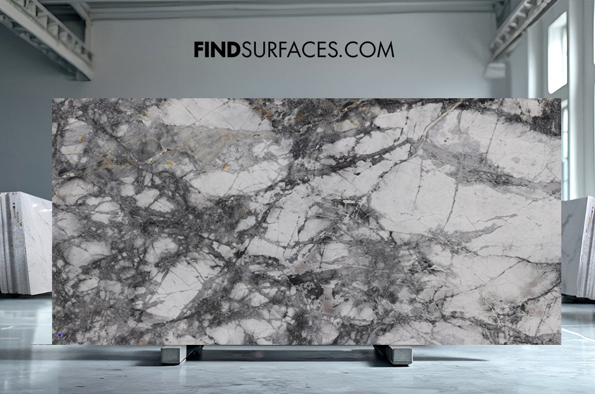Invisible Grey Marble Slabs - FS12106657 - 2930 x 1970 x 30 mm – Find ...