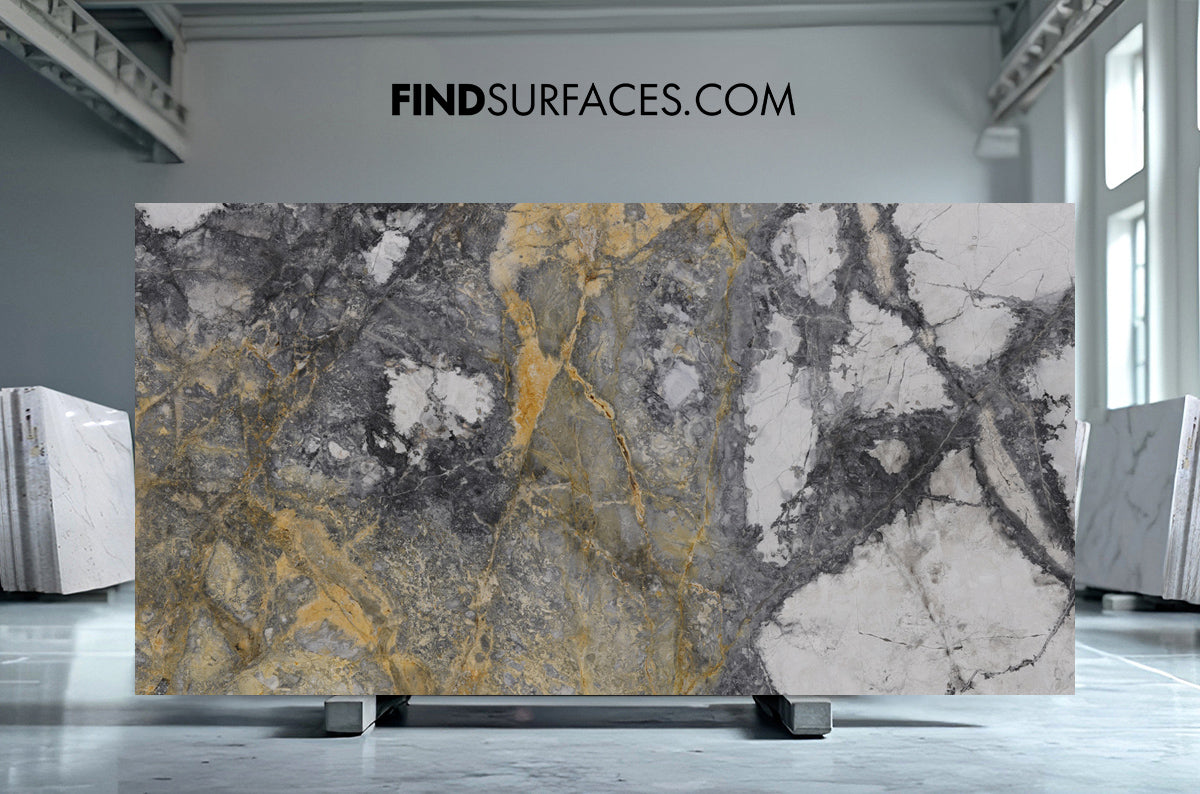 Invisible Grey Marble Slabs - FS60152330 - 2800 x 1810 x 30 mm – Find ...