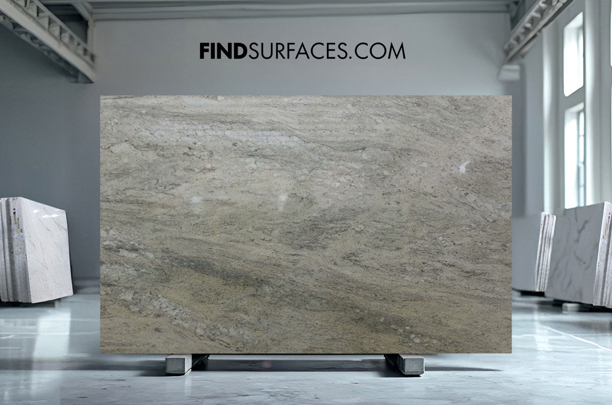 Lemon Ice Granite - Slabs, Tiles, Worktops, Cut to Size – Find Surfaces Ltd