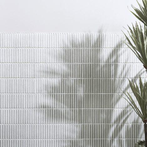 Matchstick Dove Grey Porcelain Stack Bond Pattern Mosaic – Find ...