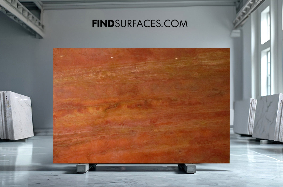 Red Travertine - Slabs, Tiles, Worktops, Cut to Size – Find Surfaces Ltd