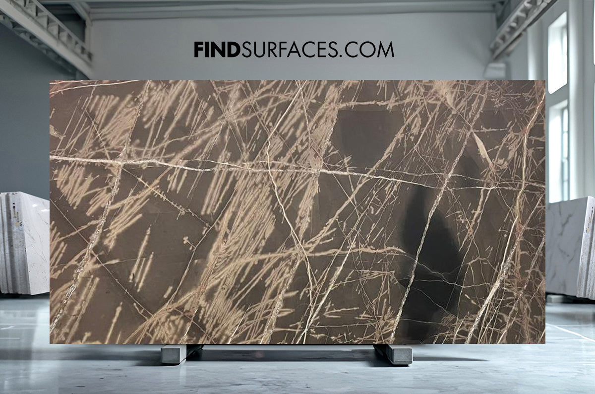 Sahara Brown Marble Slabs - FS4570626 - 3420 x 1980 x 20 mm – Find ...
