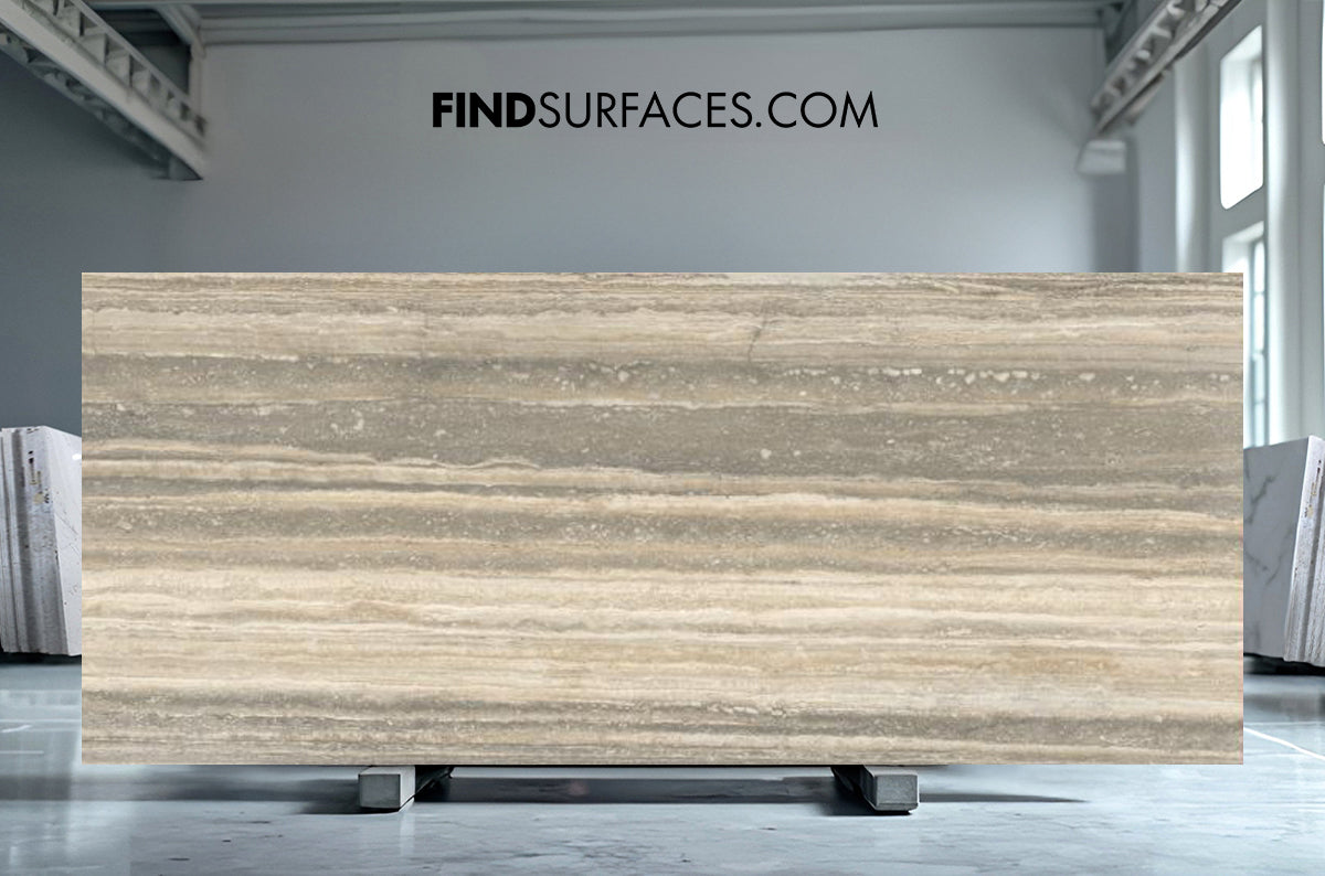 Silver Travertine Slabs - FS90340057 - 3400 x 1500 x 20 mm – Find ...