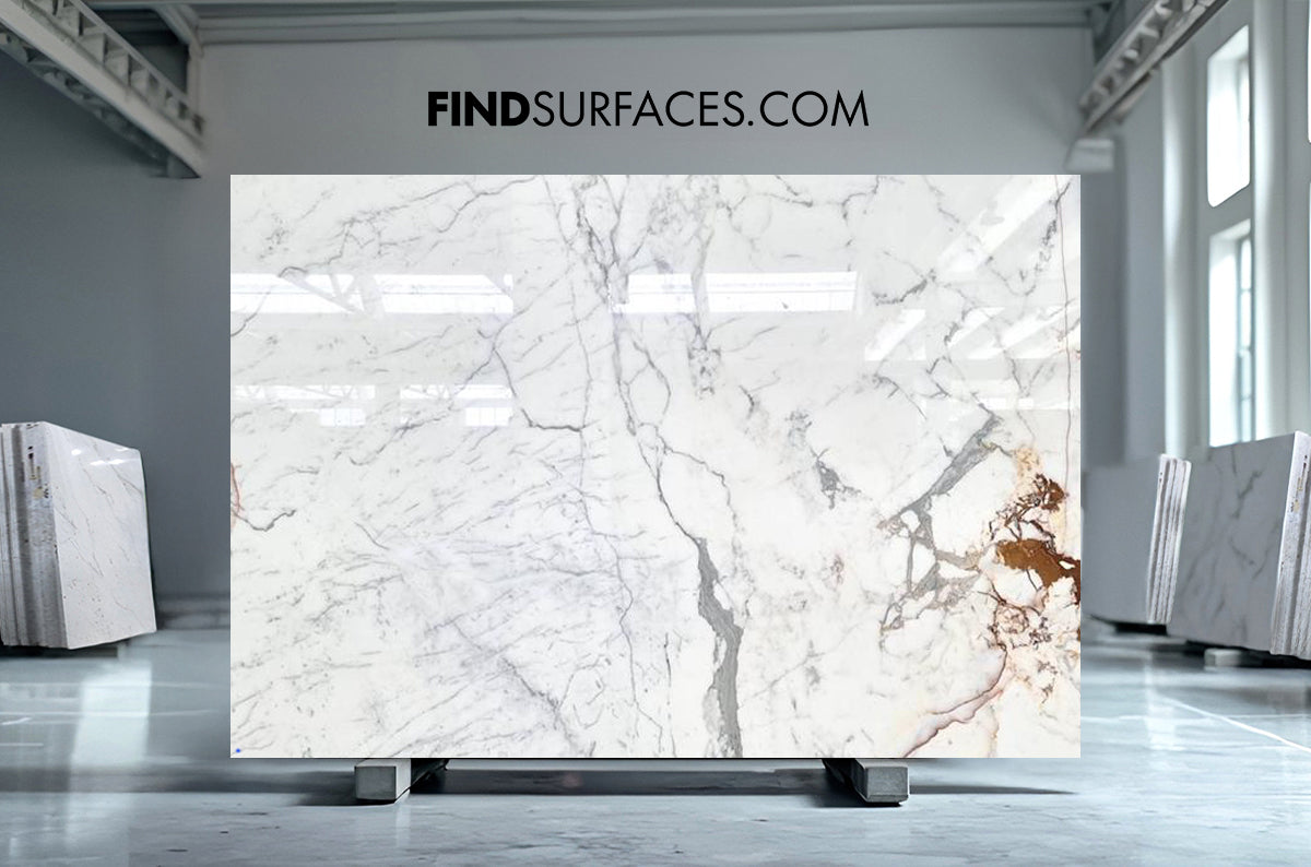 Statuario Marble - Slabs, Tiles, Worktops, Cut to Size – Find Surfaces Ltd